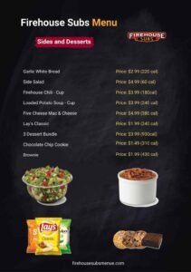 Firehouse Subs Menu with Prices and Pictures | Updated 2025